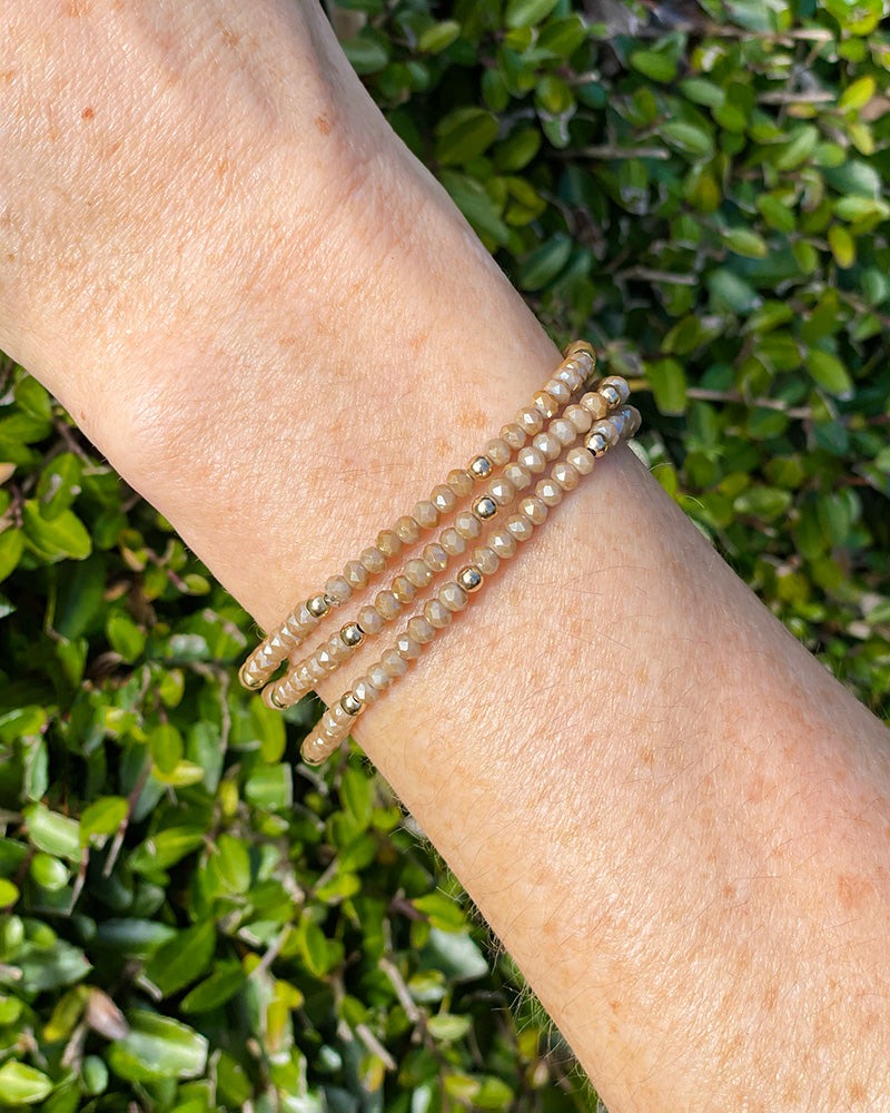 Erin Gray OG Classic Bracelet Stack - Champagne – True Orange Boutique