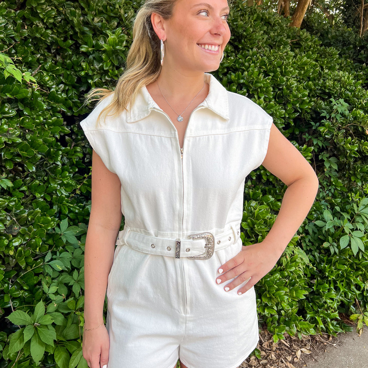 Lydia Romper – True Orange Boutique