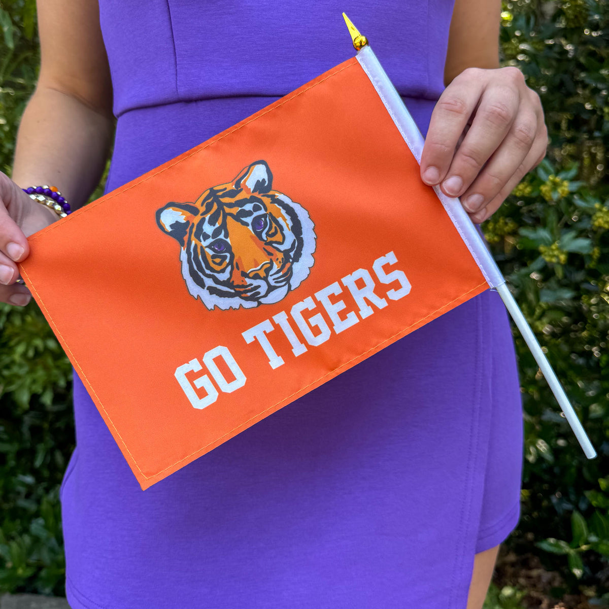 Go Tigers Flag – True Orange Boutique